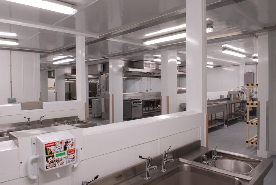 Large Modular Kitchen at HMP Wayland