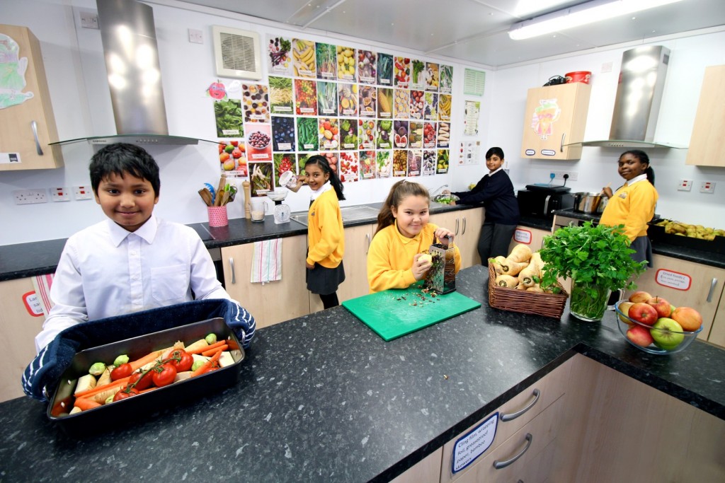 Food Technology Kitchen at St Paul's Whitechapel School